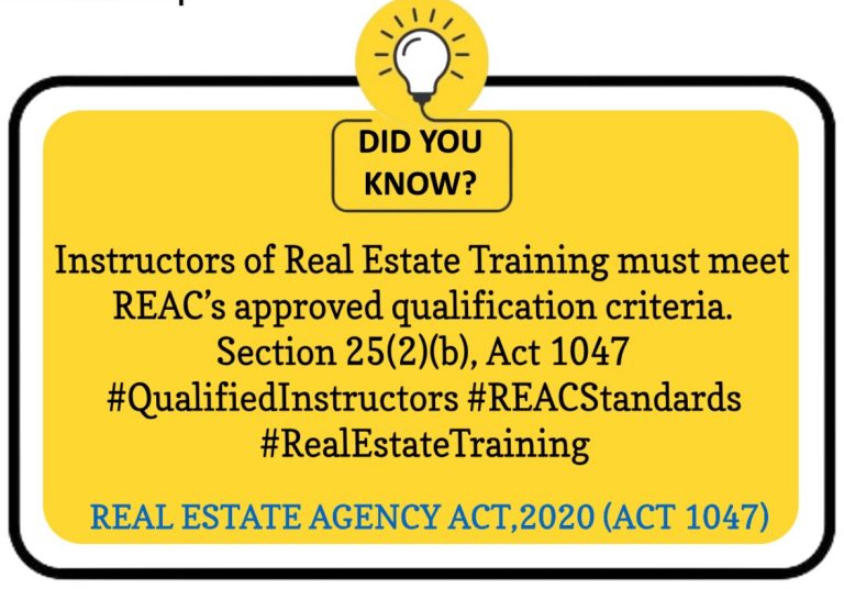 Regulating the Ghana Real Estate Agency Sector - REAC